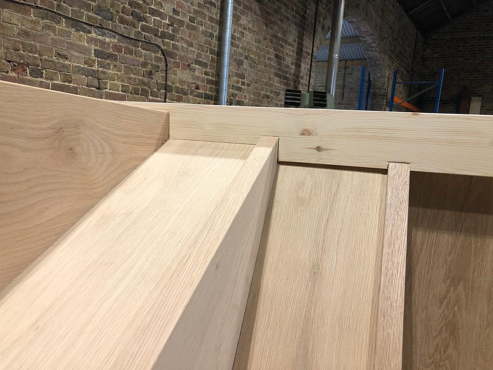 Bespoke oak tread staircase - London - DAB Stairs